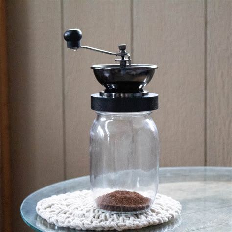 Coffee Grinder Ball Jar At Marvin Wolbert Blog