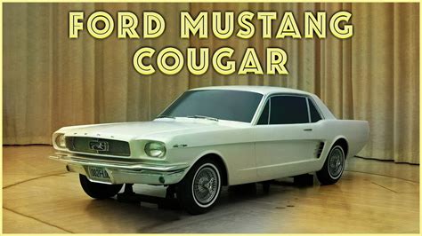1962 Ford Mustang Cougar Proposal The Design That Started A Legacy Youtube