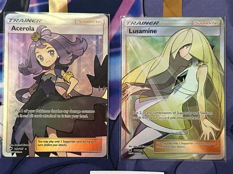 Full Art Trainer Waifus Acerola Lusamine Kaufen Auf Ricardo