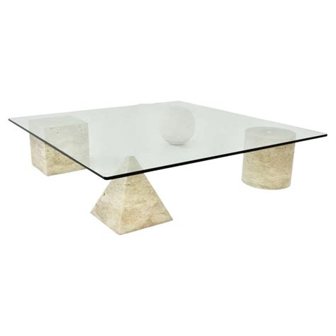 Coffee Table Style Methaphora By Massimo And Lella Vignelli For