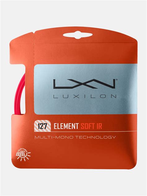 Luxilon Element Ir Soft 127 Tennis Strings Nencini Sport