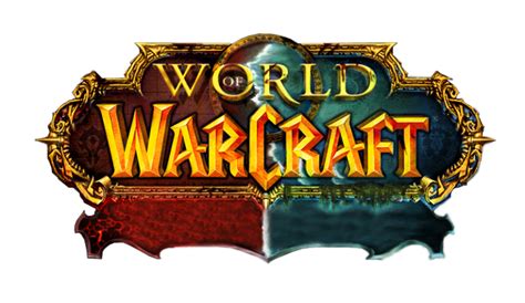 World Of Warcraft Logo Iconic Alliance Fantasy Gaming Png