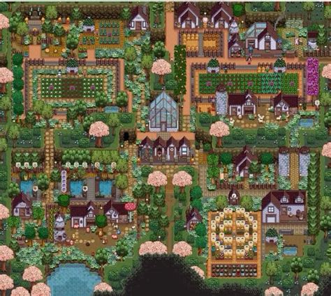 Stardew Valley Four Corners Layout Stardew Valley Farms Stardew Valley Layout Stardew Valley