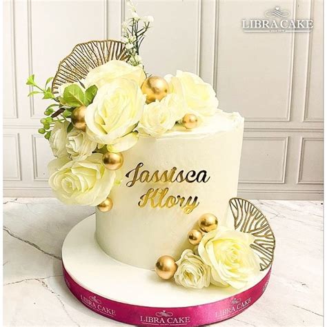 Jual Kue Ulang Tahun Birthday Cake Costume Cake Cakeanniversary Kue Ultah Tema Bunga Shopee