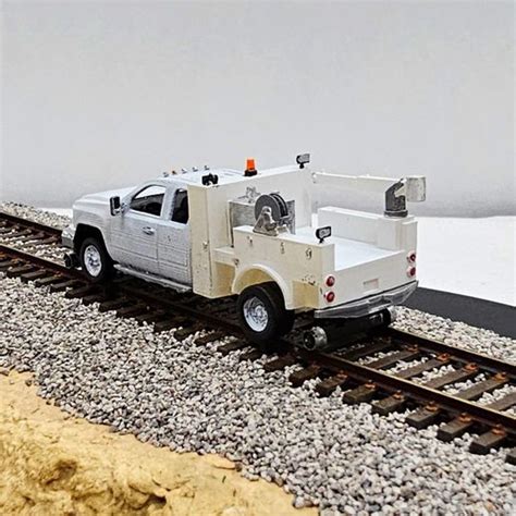 🛏️ Hi Rail Utility Bed Crane Truck Ho Scale・ Stl File For 3d Printing