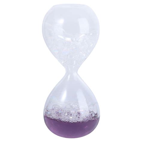 Glass Hourglass Sand Glass Timer Ornament Decorati Vicedeal