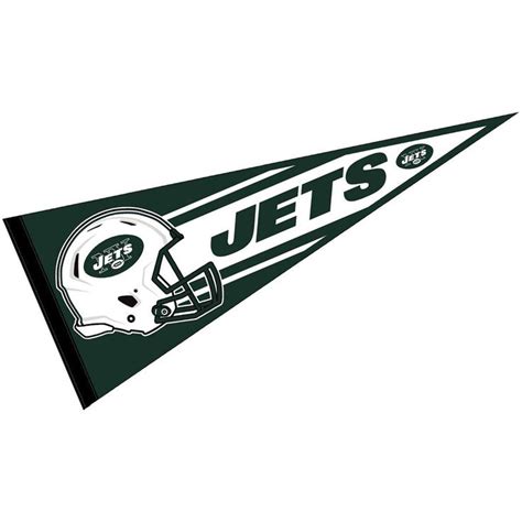 New York Jets Official Nfl 30 Inch Large Pennant Printable New York