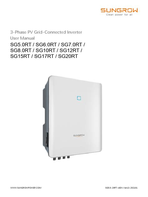 3 Phase Pv Grid Connected Inverter Manual Pdf