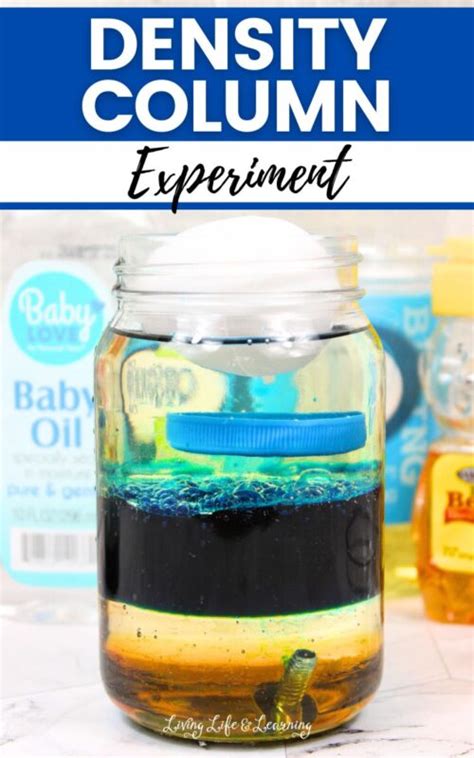 Understanding Density The Colorful Density Column Experiment