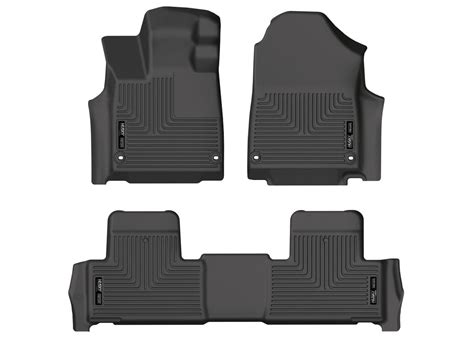 Husky Liners Weatherbeater Front And Second Seat Floor Liners 3 Piece