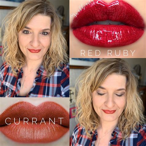Red Ruby And Currant Lipsense Combo Lipsense Currants Lipsense Distributor