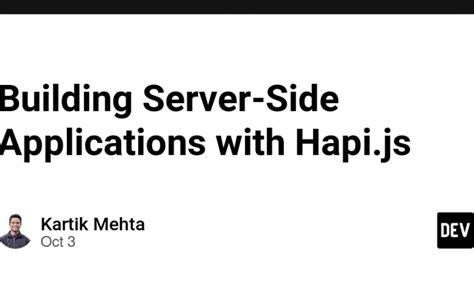 ساخت برنامه های سمت سرور با Hapijs