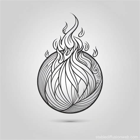 Fire Ball Stable Diffusion Online