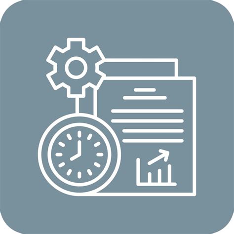 Premium Vector Project Icon