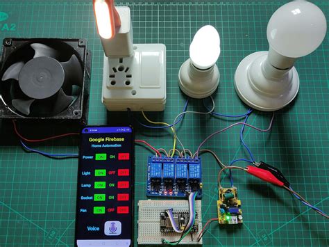 Iot Based Home Appliance Control Using Firebase Server