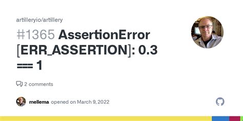 Assertionerror Errassertion 03 1 · Issue 1365 · Artilleryio