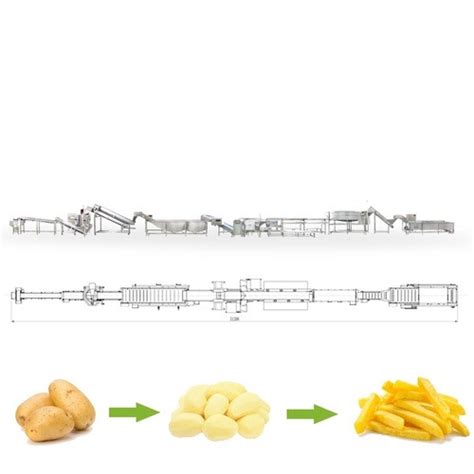 Double Head Potato Processing Production Line At Best Price In