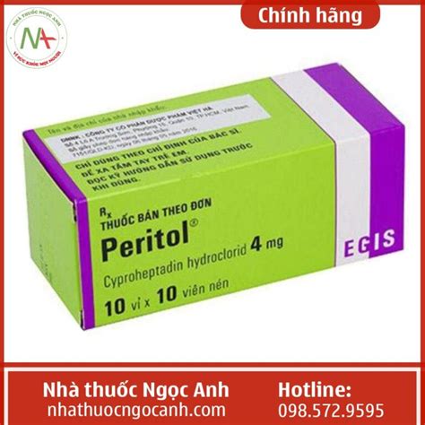 Thuốc Peritol 4mg Egis Có Trị Biếng ăn Không Mua ở đâu Giá Bao Nhiêu