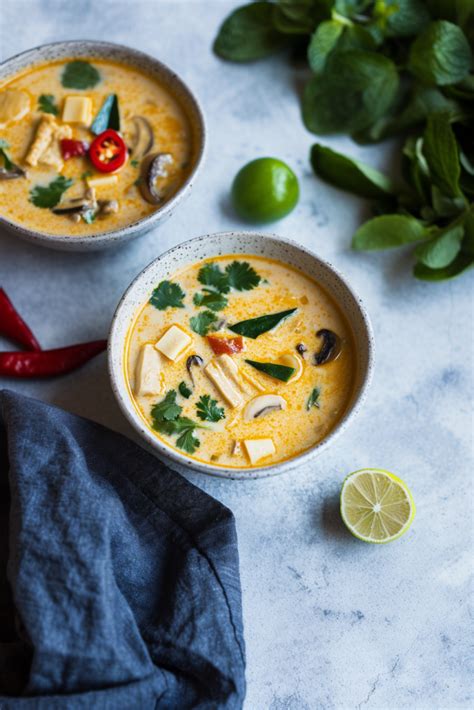 Vegan Tom Kha Soup Recipe