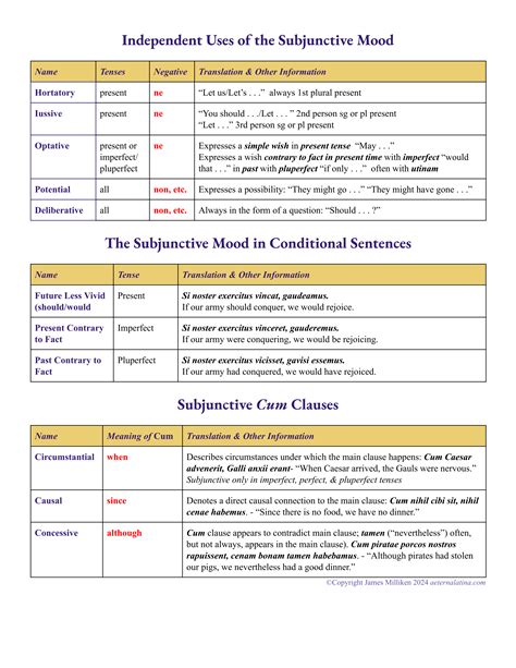 Latin Subjunctive Suite Aeterna Latina