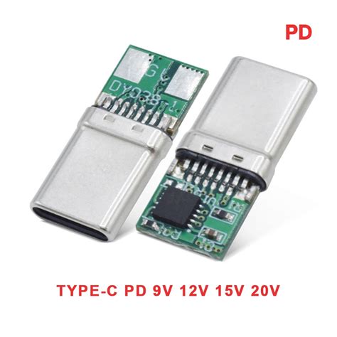 Usb C Pd Qc Trigger V V V V Dc Adjustable Voltage Power Module A Type C Male Input