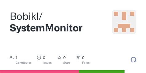 Github Bobikl Systemmonitor