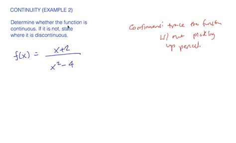 Continuity Example 1 Numerade
