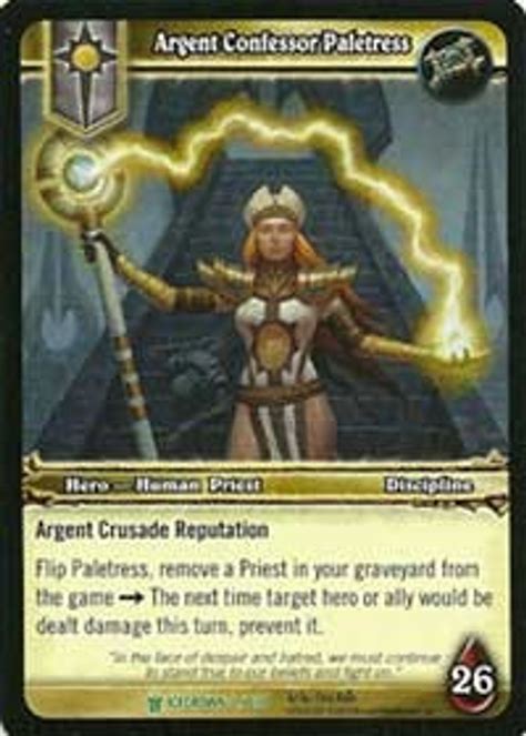 Argent Confessor Paletress Icecrown Wow