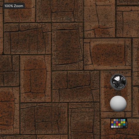 Split Herringbone Brick Paver Texture Red Poliigon