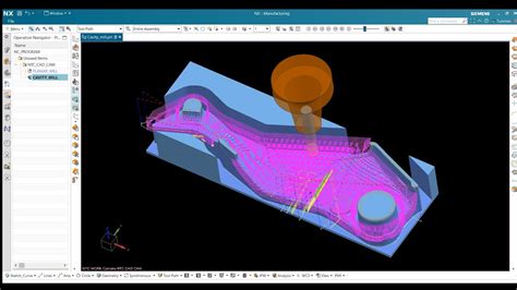nx cam cavity mill part2 youtube