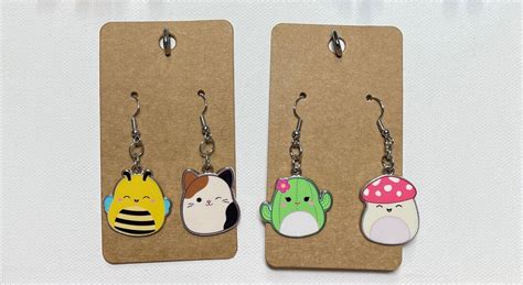 Squishy Mello Mini Earrings Etsy