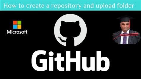 How To Create A Repository And Upload Folder Files Project On GitHub YouTube
