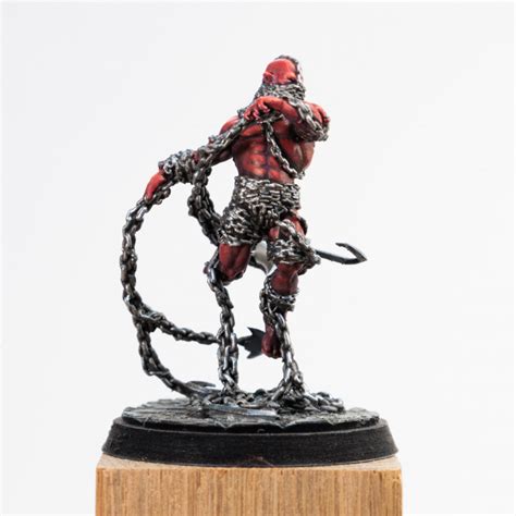 3d Print Of Chain Devil Tabletop Miniature By Harrymustoeplayfair