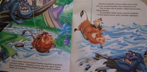 Lukemisia Lapsille Ja Myös Lasten Vanhemmille Timon Ja Pumba Vaudissa
