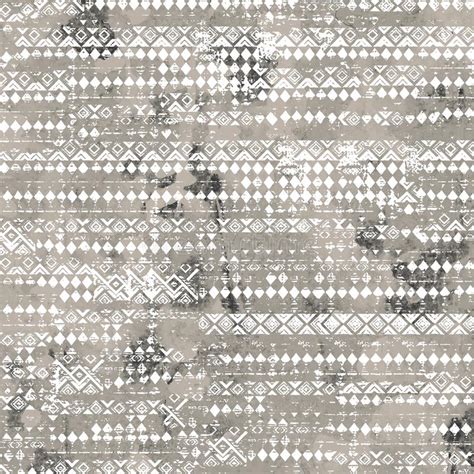 Geometry Classic Repeat Modern Pattern With Textures Stock Illustration Illustration Of