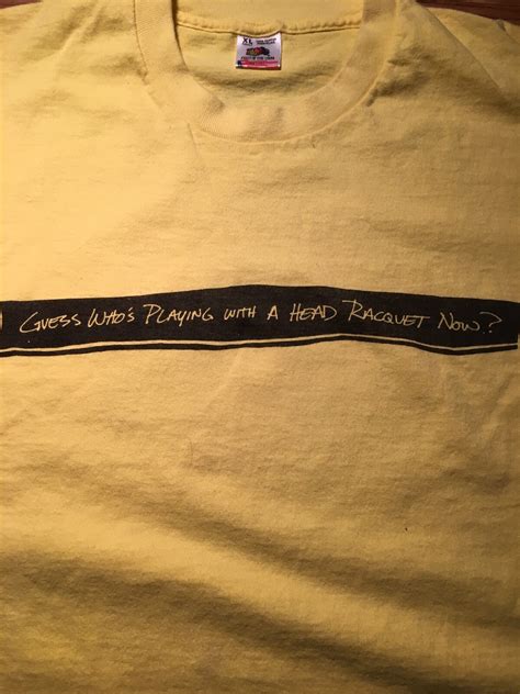 Vintage Rare 1990s 90s Andre Agassi Head Radical Tenn Gem