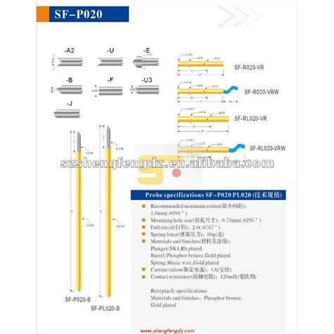 Test Probe Pcb Test Spring Loaded Probe