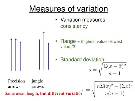 Ppt Measures Of Center And Variation Sections 3 1 And 3 3 Powerpoint Presentation Id 956581