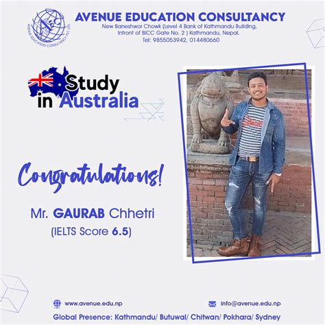 congratulations avenue education consultancy chitwan