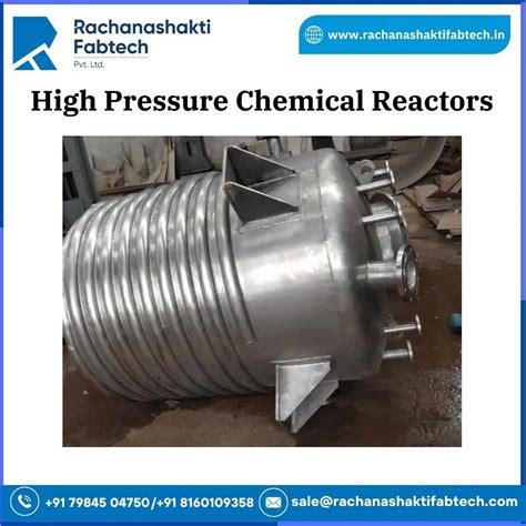 High Pressure Chemical Reactors At ₹ 350000unit Chemical Reactors In