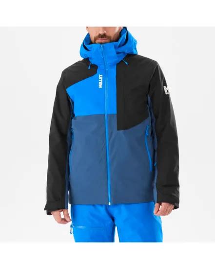Veste De Ski Homme Millet Atna Peak Jkt M Bleu Sport 2000 Ref Miv9896