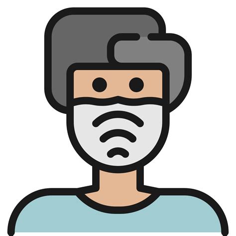 Protect Breath Emblem Goggles Sick Wear Mask Pollution Icon