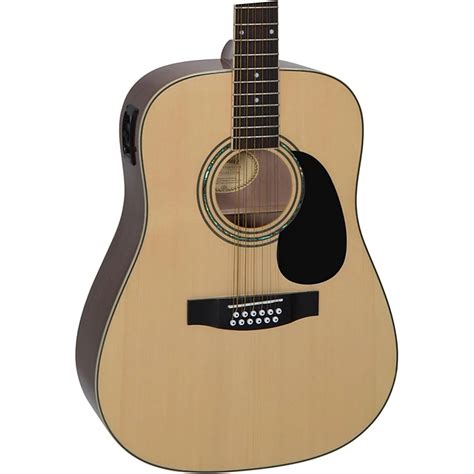 Mitchell D120s12e 12 String Dreadnought Acoustic Electric Guitar