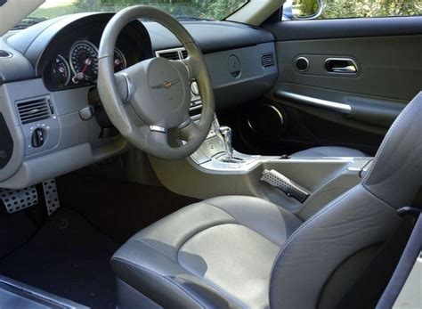 2004 Chrysler Crossfire Interior Grey Leather Seats