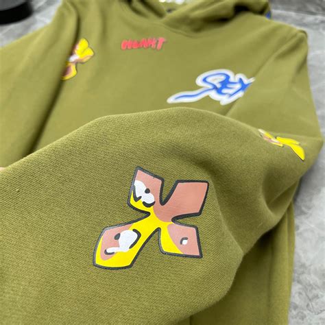 Chrome Heart Sex Army Green Hoodie