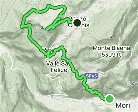 Sentiero Della Pace Tappa 10 Mori Ronzo Chienis 34 Foto Trentino