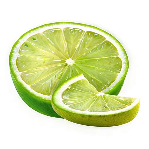 Download Thin Lime Slice Png 06132024