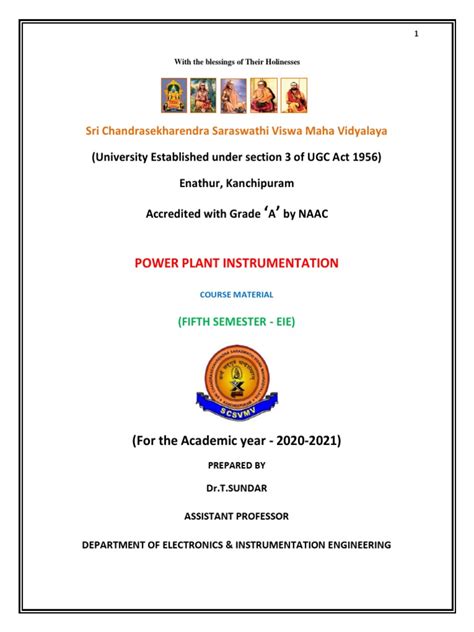 Power Plant Instrumentation Ts Pdf Nuclear Reactor Nuclear Fuel