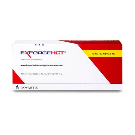 Exforge Hct 10mg160125 28 Tab