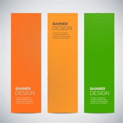 Modern Vertical Banners Abstract Vector 01 Free Download